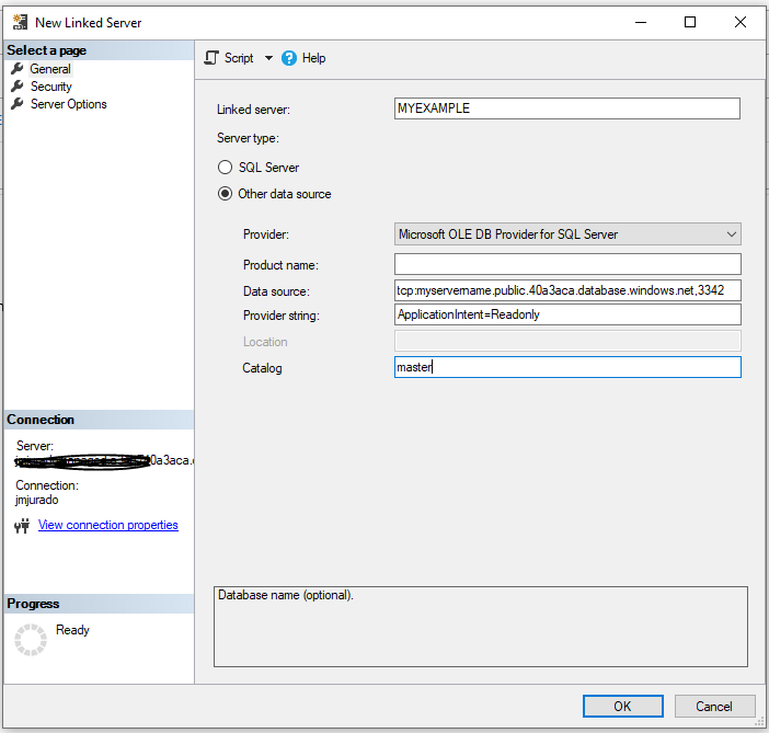 Lesson Learned #156: Creating a Linked Server connecting to Read-Scale Managed Instance Replica ...