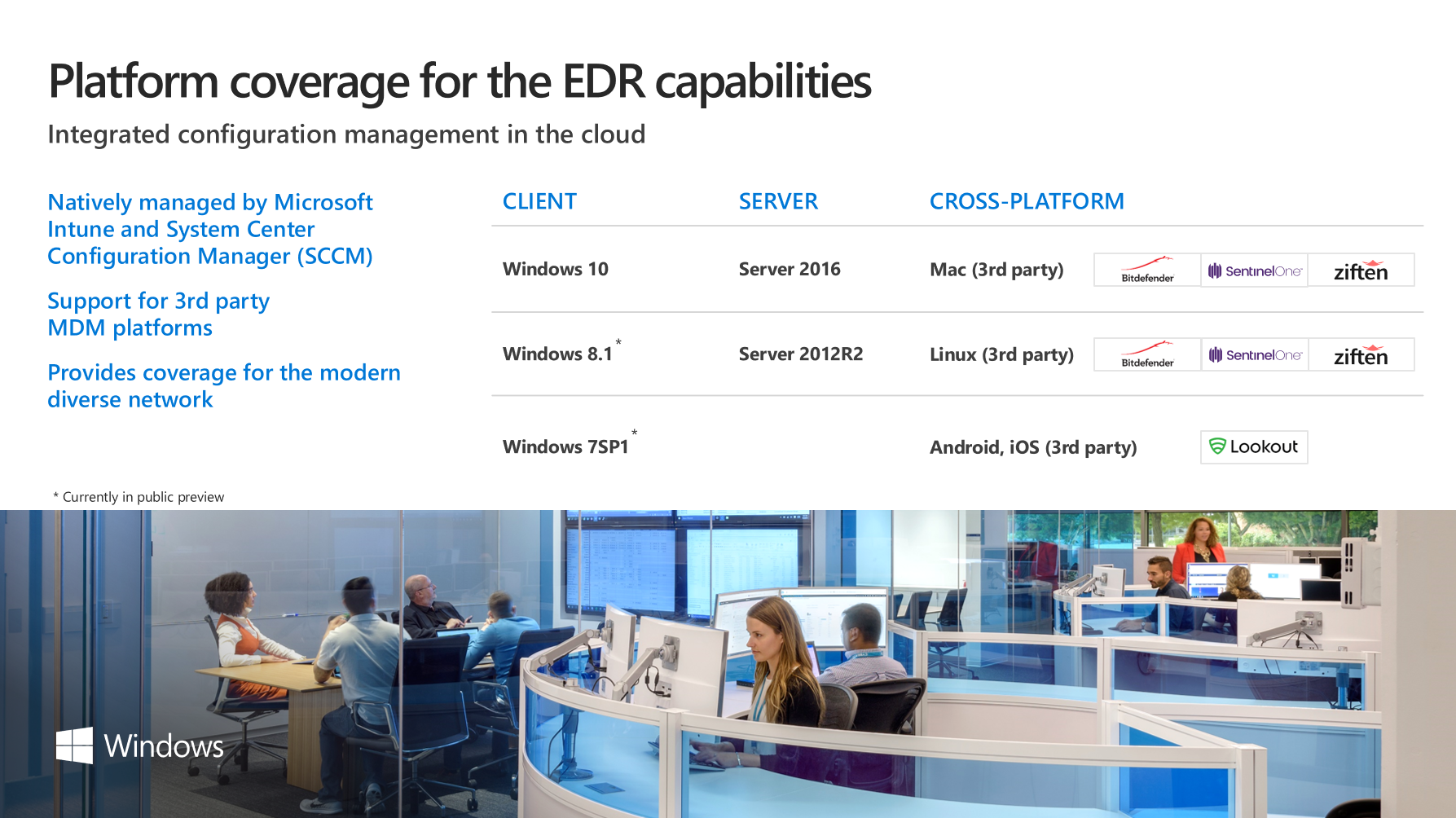Windows Defender ATP EDR capability for Windows 7 SP1 and Windows 8.1 ...
