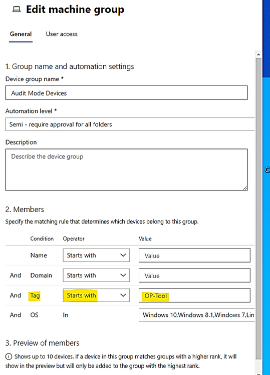 Microsoft Defender for Endpoint Adding Tags for Multiple Devices from ...