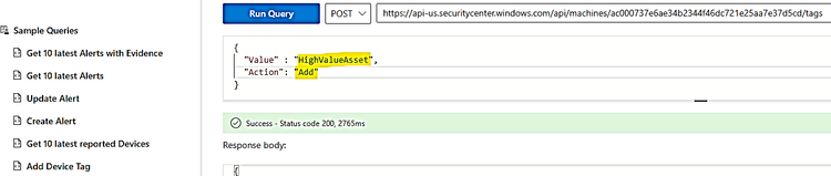 Microsoft Defender for Endpoint Adding Tags for Multiple Devices from ...