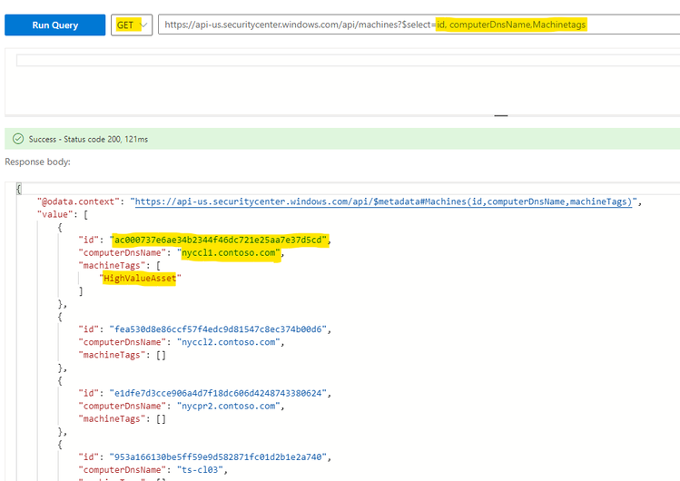 Microsoft Defender for Endpoint Adding Tags for Multiple Devices from ...