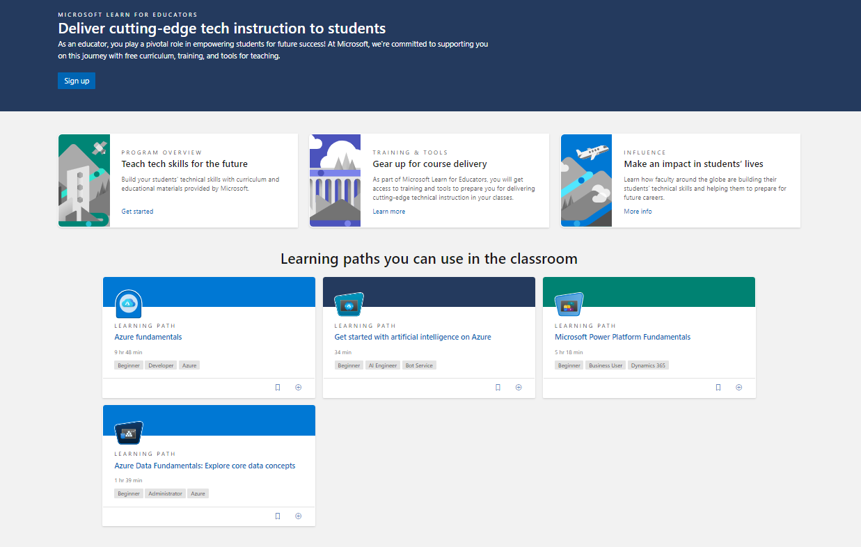 Microsoft Learn for Educators | Microsoft Community Hub
