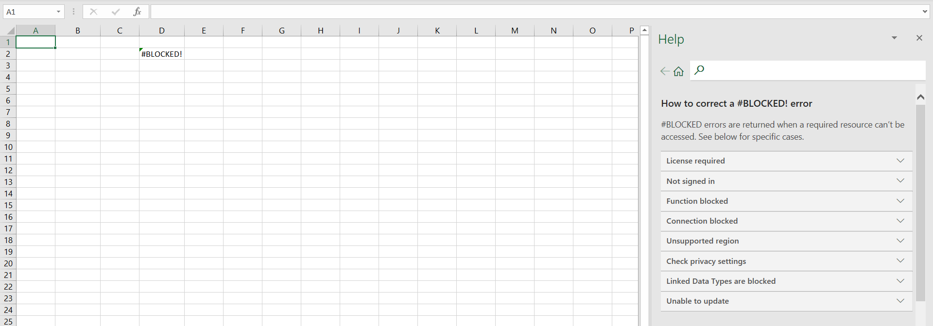 STOCKHISTORY Function Failing | Microsoft Community Hub