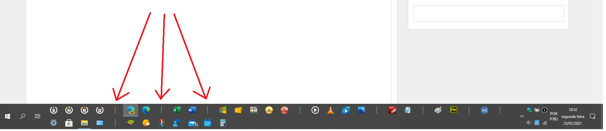 Taskbar separators | Microsoft Community Hub