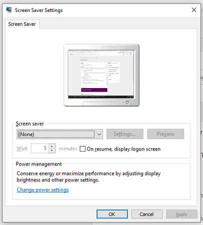 How to enable "On resume, display logon screen" | Microsoft Community Hub