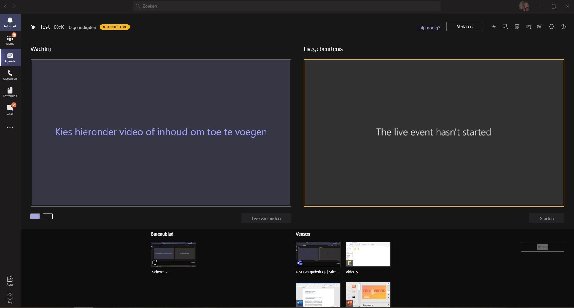 Share window in teams live event: cannot scroll down - not all windows are visible | Microsoft ...