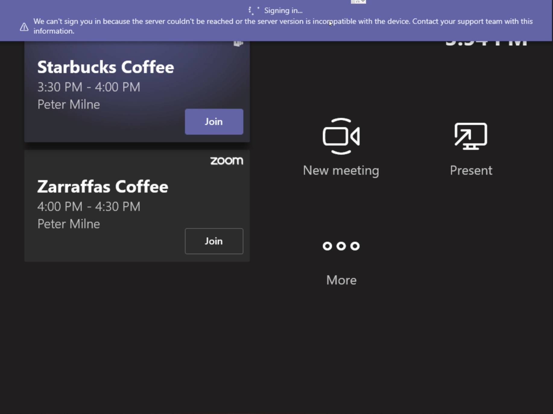MTR - Sign in issue | Microsoft Community Hub