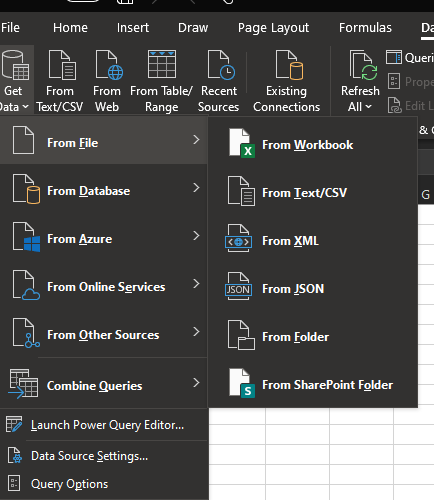 Excel - Get Data from PDF is Missing | Microsoft Community Hub
