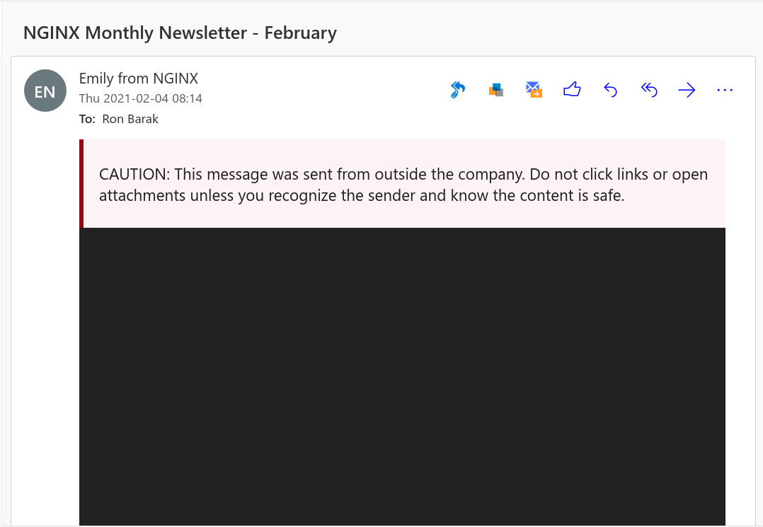 Some messages with contents appear blank in Outlook web | Microsoft ...