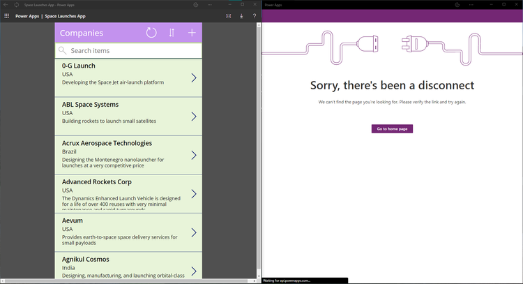 Error when installing the Power Apps site as a web app | Microsoft Community Hub