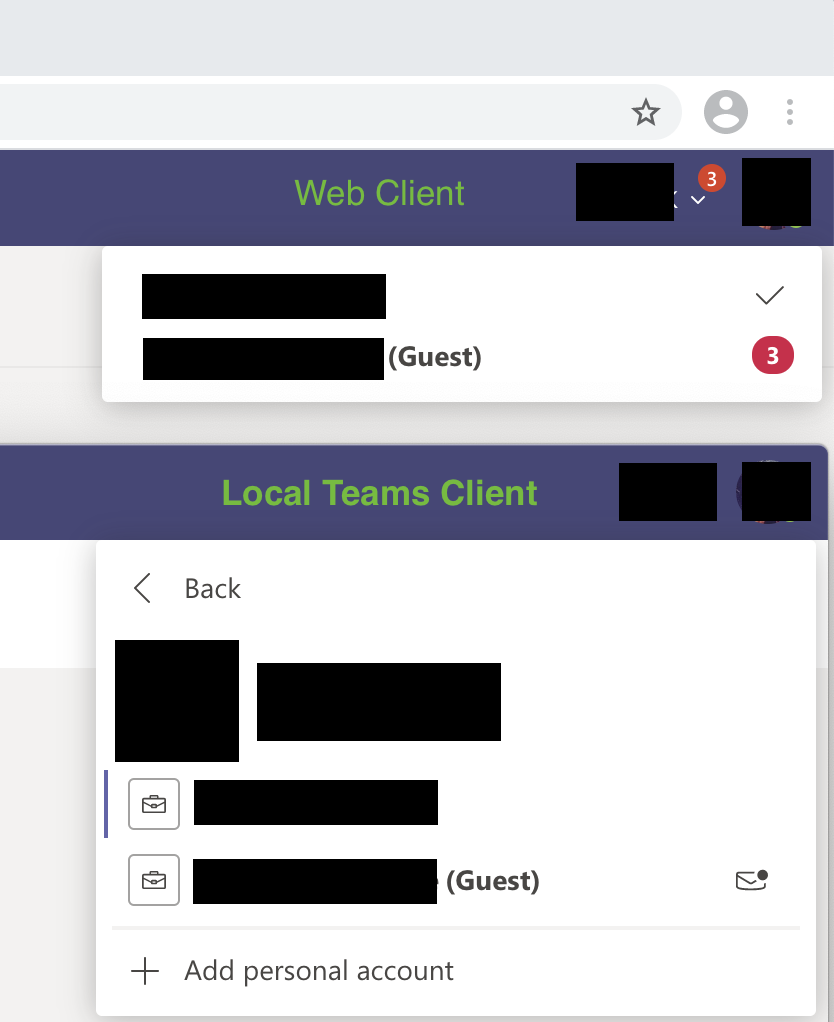 Guest organisation not disappearing / pending invitation problems ...
