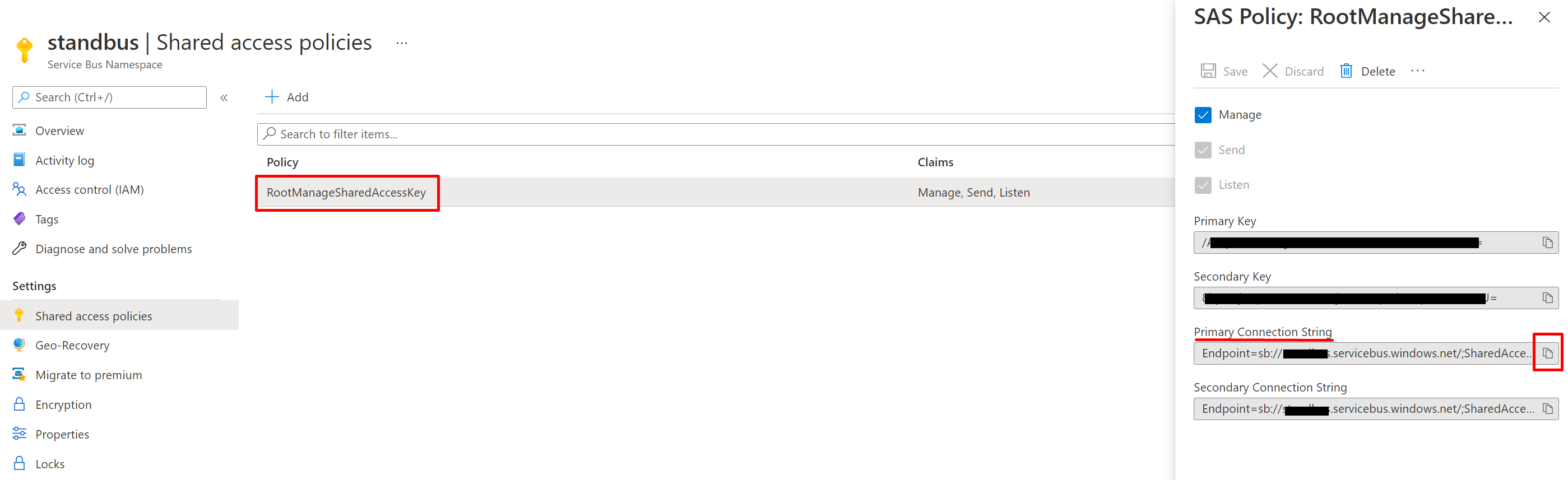 How to send messages to or receive from Service Bus/Event Hub with ...