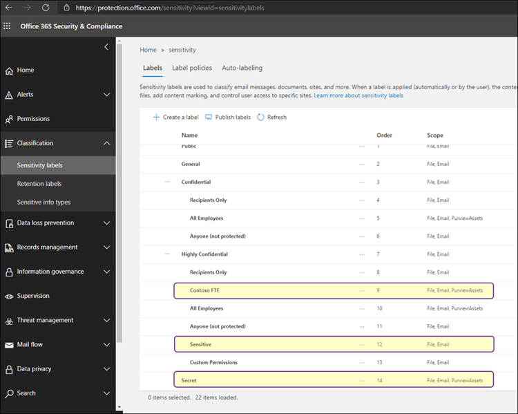 Apply M365 Sensitivity Labels across your data assets in Azure Purview ...