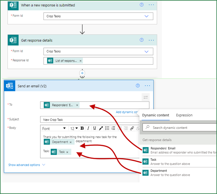 How do I send an automated reply from Microsoft Forms? | Microsoft ...