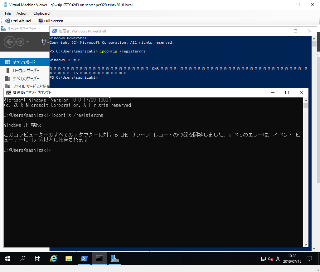 [Windows Server Insider Preview 17709 Japanese] Japanese is garbled with powershell. | Microsoft ...