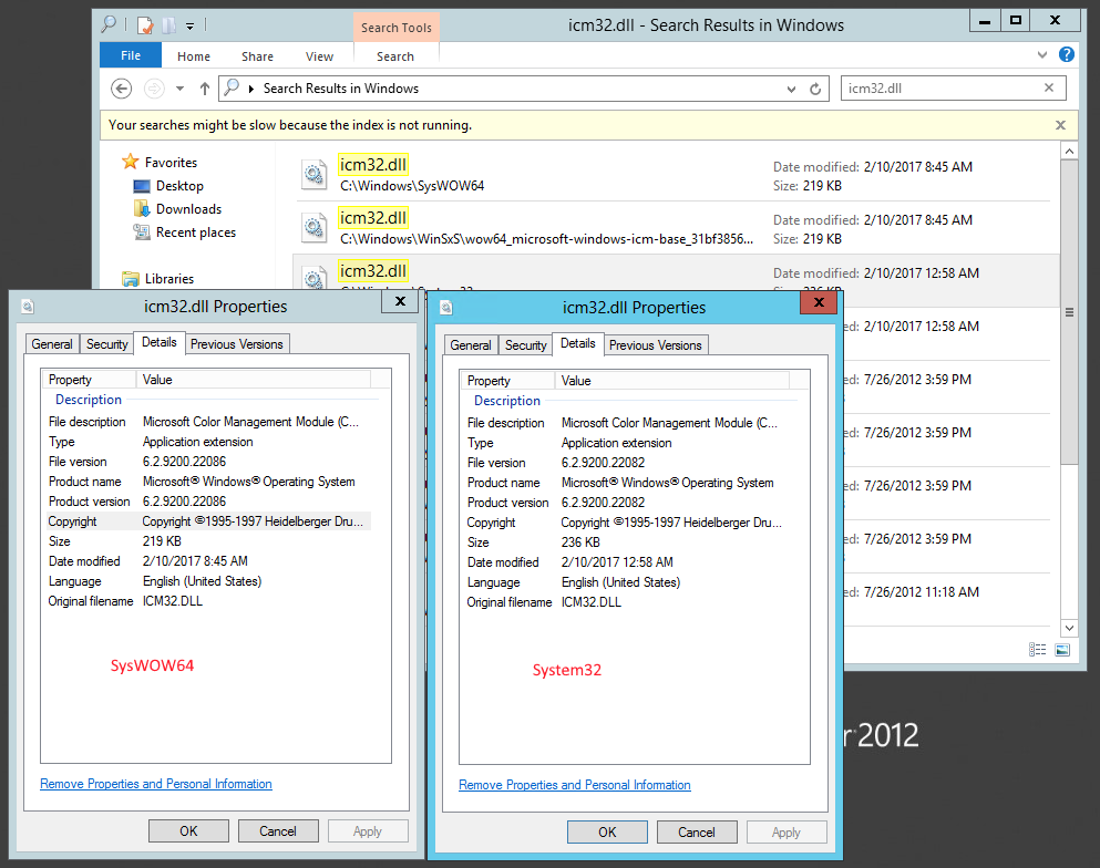 Windows Server 2012 R1 - Patch not applied/updated (icm32.dll in ...