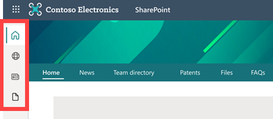 Introducing a SharePoint app bar that features global navigation ...
