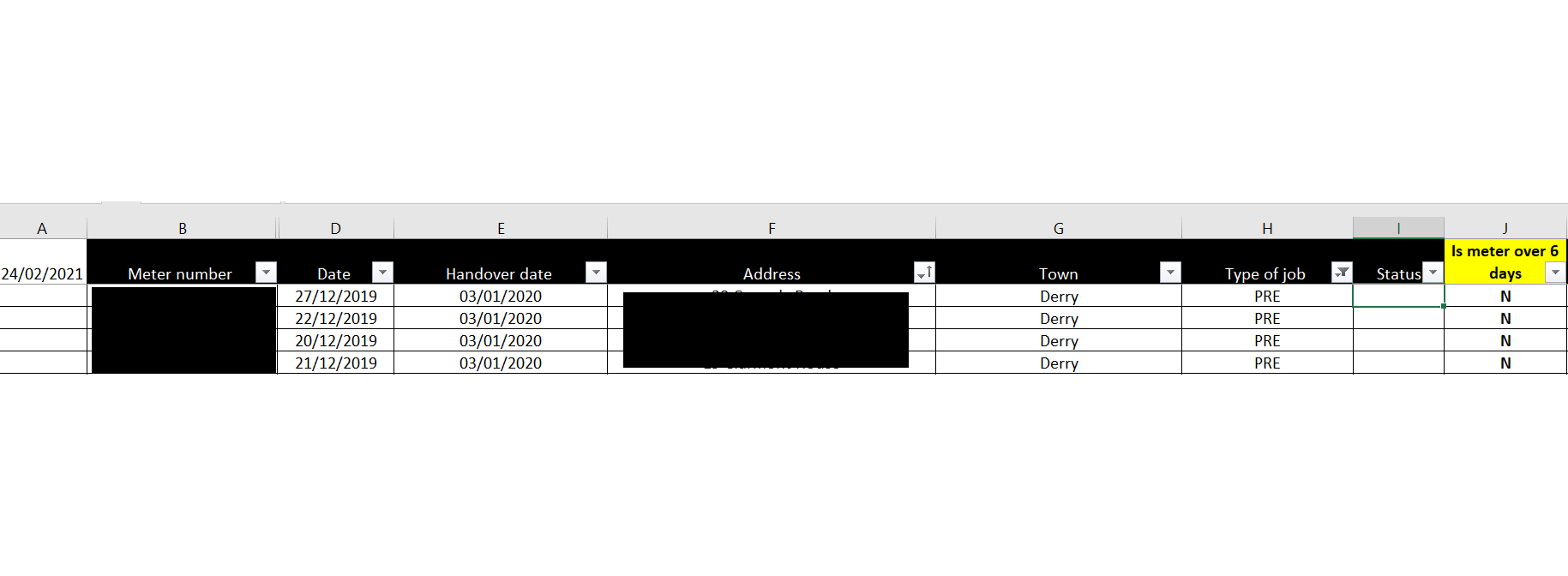 Conditional formatting traffic light system with blanks | Microsoft ...