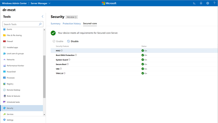 Protect your infrastructure with Secured-core server | Microsoft ...