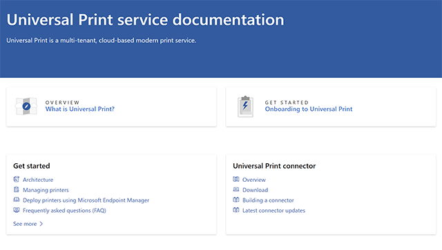 Universal Print is ready for business | Microsoft Community Hub