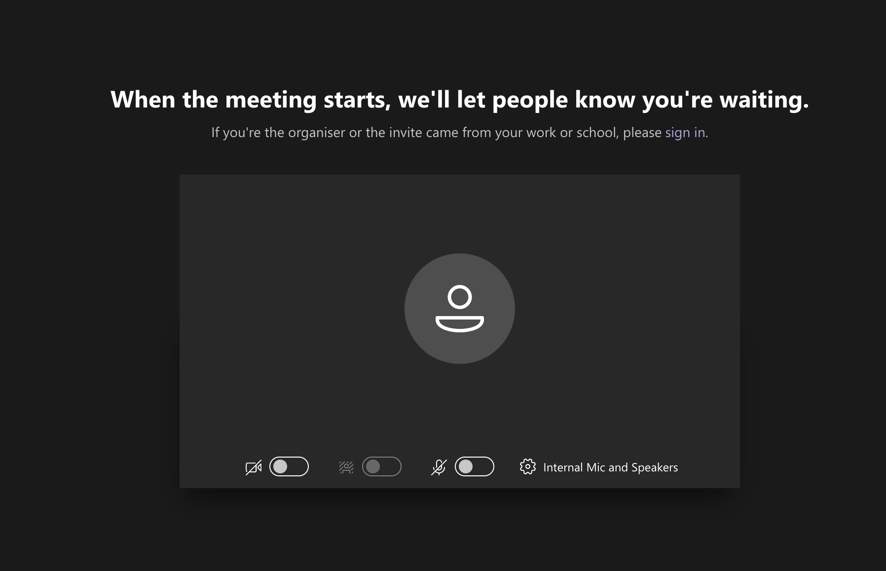 Guest is unable to join teams meeting without sign in | Microsoft ...