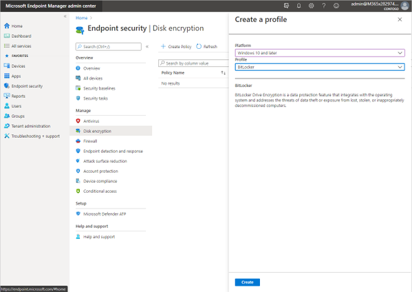 MBAM Server Migration To Microsoft Endpoint Manager | Microsoft ...