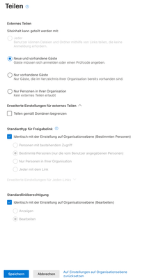 Problems with sharing folders located in Sharepoint | Microsoft Community Hub