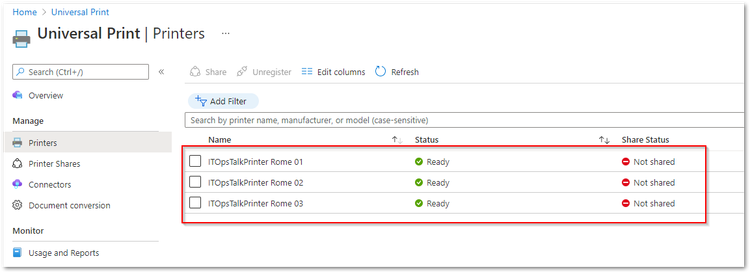 Step-by-Step: Configure and manage Microsoft Universal Print