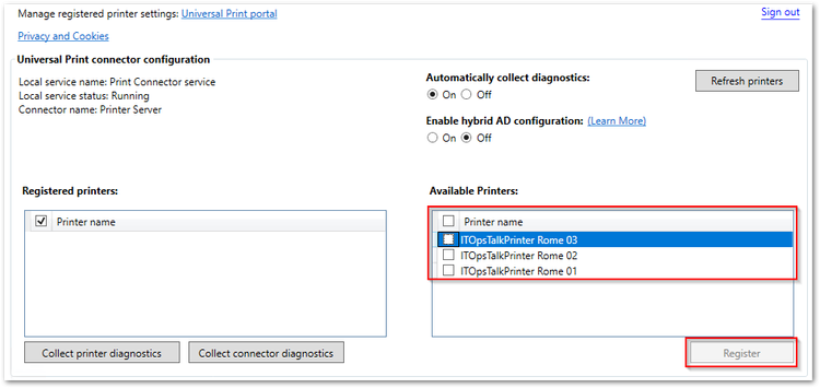 Step-by-Step: Configure and manage Microsoft Universal Print