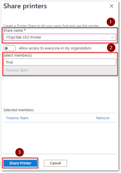 Step-by-Step: Configure and manage Microsoft Universal Print