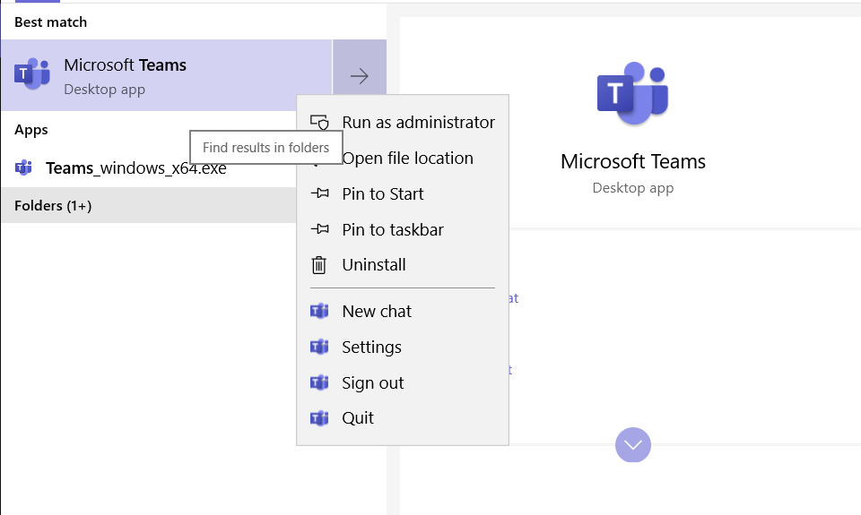 Unable to re-install Microsoft Teams | Microsoft Community Hub