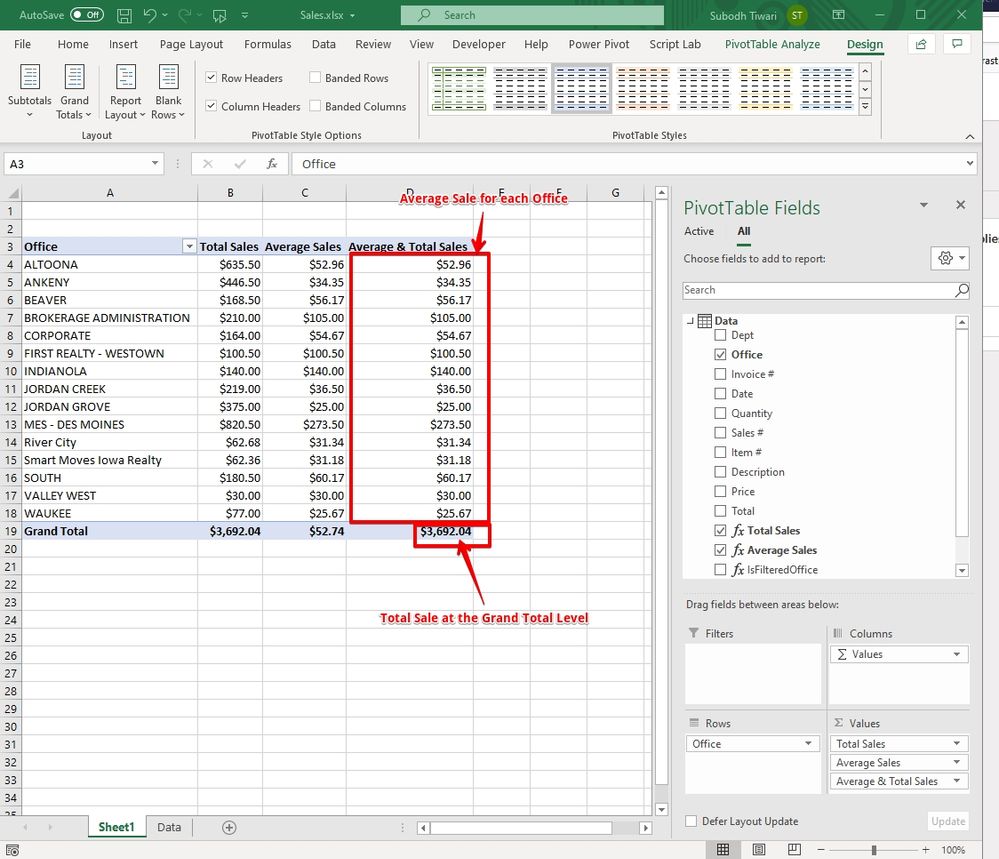 Pivot table Values section | Microsoft Community Hub