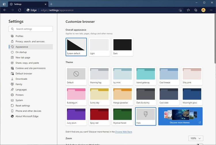 Personalize Microsoft Edge with built-in theme colors | Microsoft ...