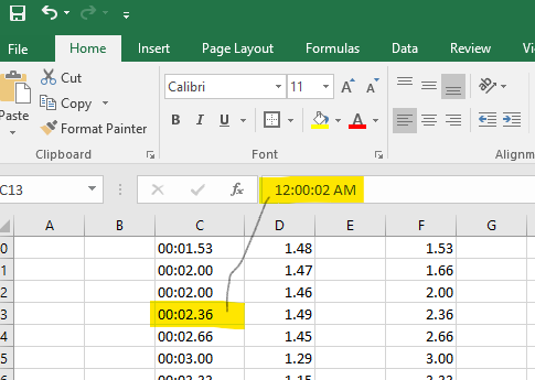 Formula bar time format | Microsoft Community Hub
