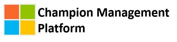 Champion Management Platform - Now Available! | Microsoft Community Hub