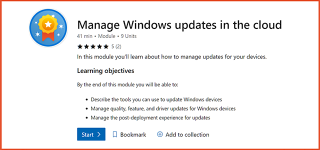 Learn it! Manage Windows updates in the cloud | Microsoft Community Hub