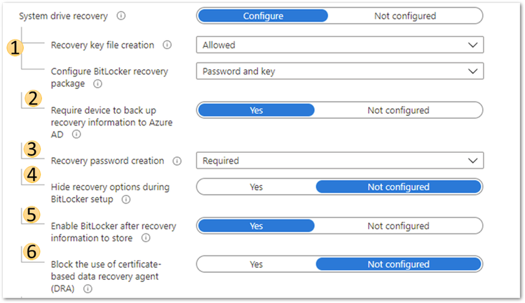 Using BitLocker recovery keys with Microsoft Endpoint Manager ...
