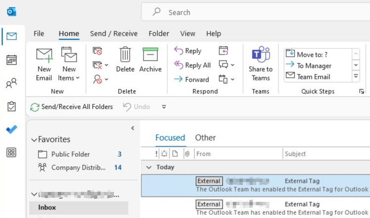 Native external sender callouts on email in Outlook | Microsoft Community Hub