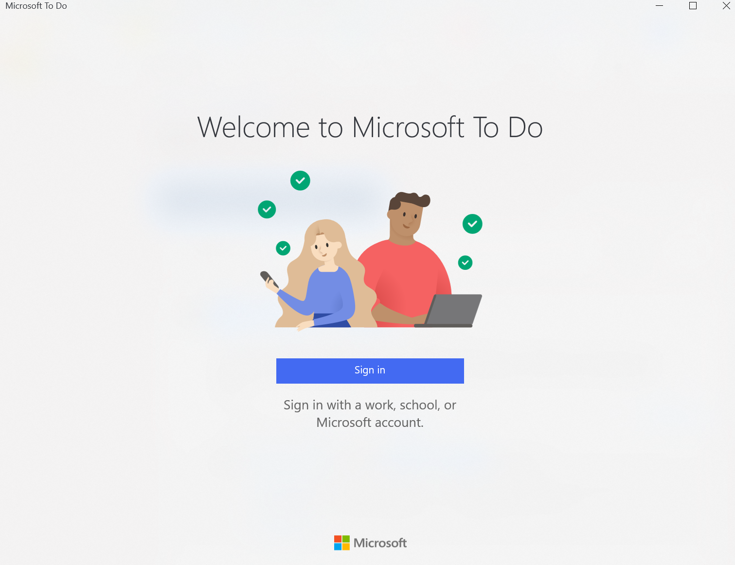 Microsoft To Do stuck at login screen | Microsoft Community Hub