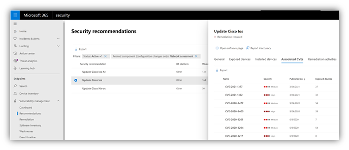 Network device discovery and vulnerability assessments | Microsoft ...