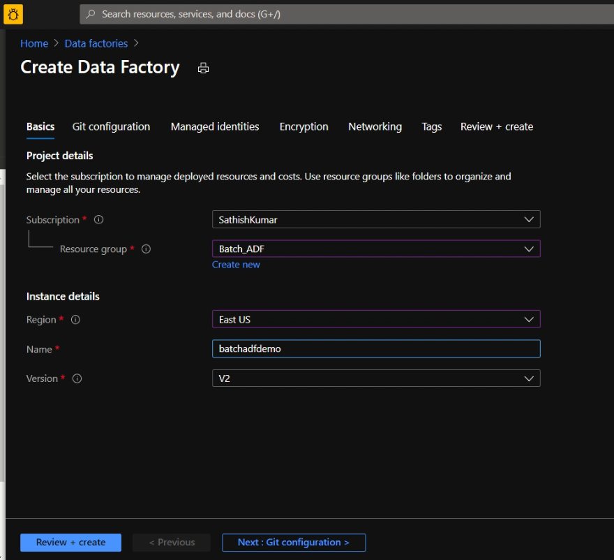 Configure A Simple Azure Batch Job With Azure Data Factory Microsoft Community Hub