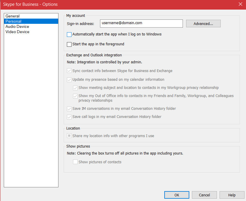 Skype for business launches when windows starts, even though I disabled ...
