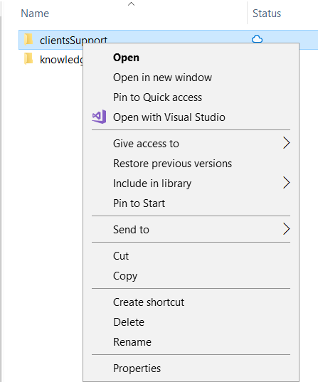 OneDrive context menu missing on Windows Server 2019 | Microsoft ...