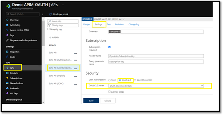 Protect API's using OAuth 2.0 in APIM | Microsoft Community Hub