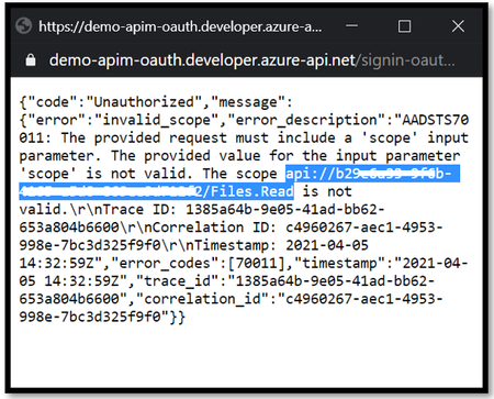 Protect API's using OAuth 2.0 in APIM | Microsoft Community Hub