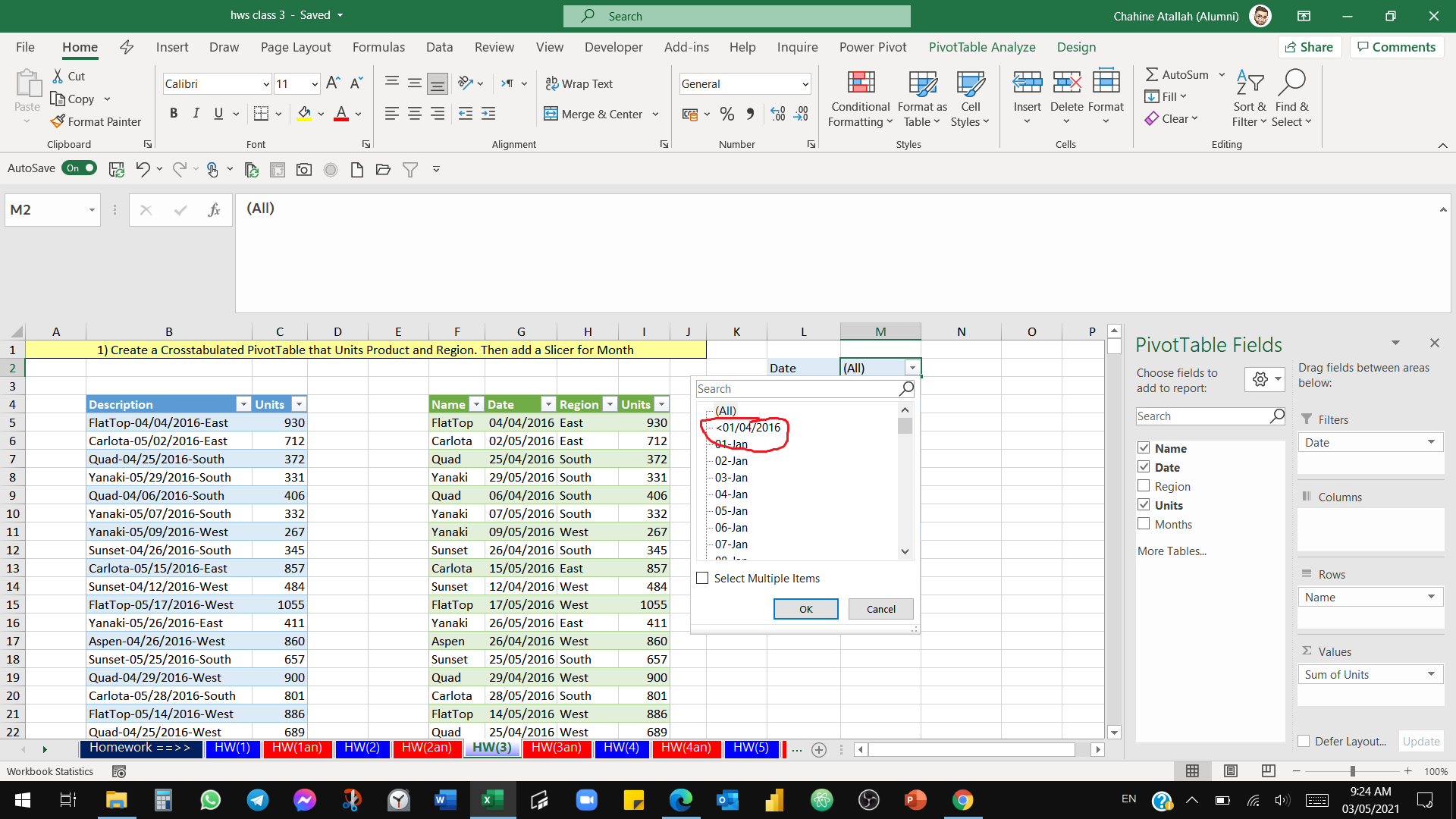 Filter in pivot table | Microsoft Community Hub