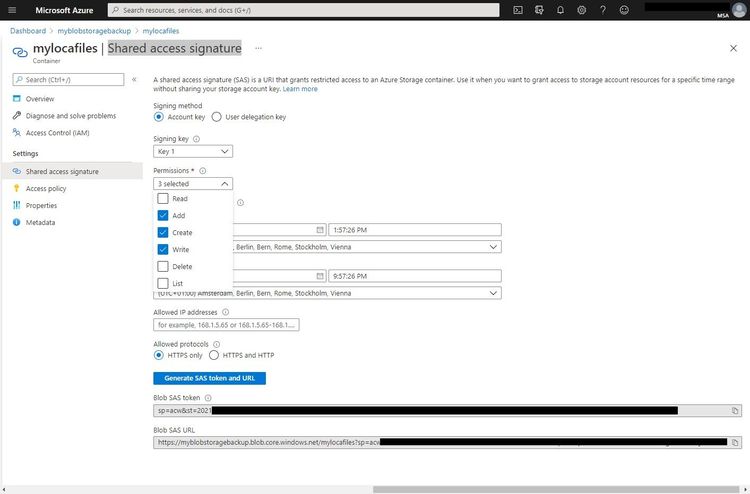 Upload Files to Azure Blob Storage using Power Automate Desktop