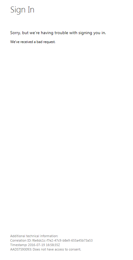 Fix AAD Sign-in for this network | Microsoft Community Hub