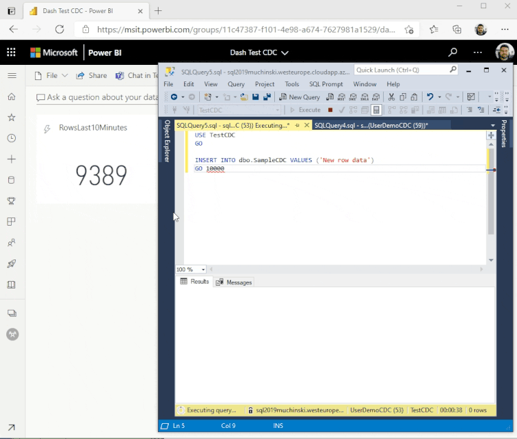 Realtime analytics from SQL Server to Power BI with Debezium | Microsoft Community Hub