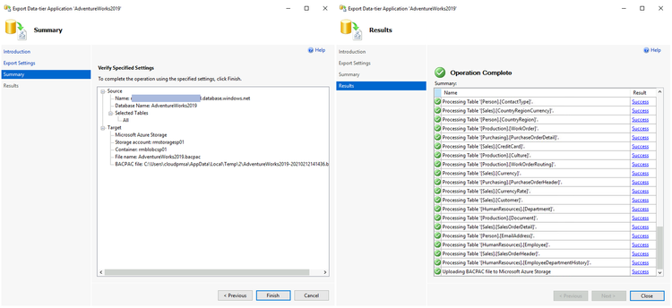Using data-tier applications (BACPAC) to migrate a database from ...